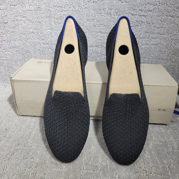 Rothy's | Shoes | Rothys The Loafer Black Honeycomb Round Toe Slip On ...